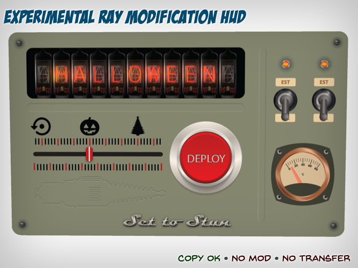 Second Life Marketplace Experimental Ray Modification Hud